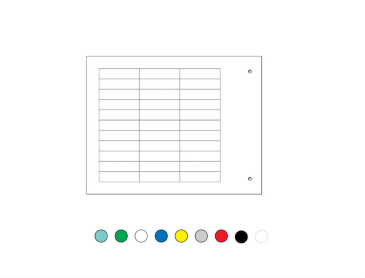 CEMBRE - MG-TAA - ADHESIVE TAGS FOR COMPONENTS, PRE-CUT, RIGID PVC